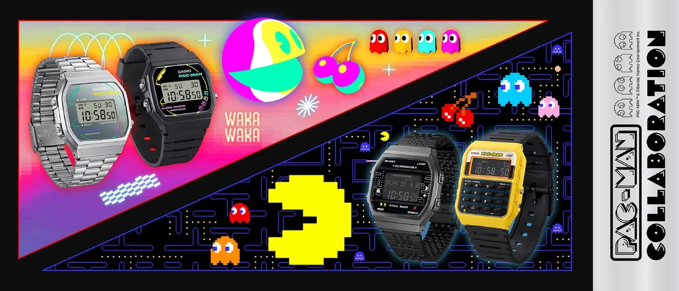 Relojes Casio Pac-Man | Distribuidor Oficial Casio
